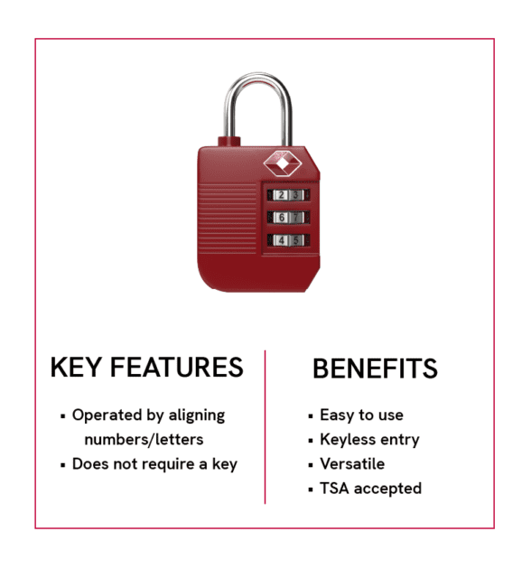 Types of TSA Locks & Suitcase Locks | Travel Sentry