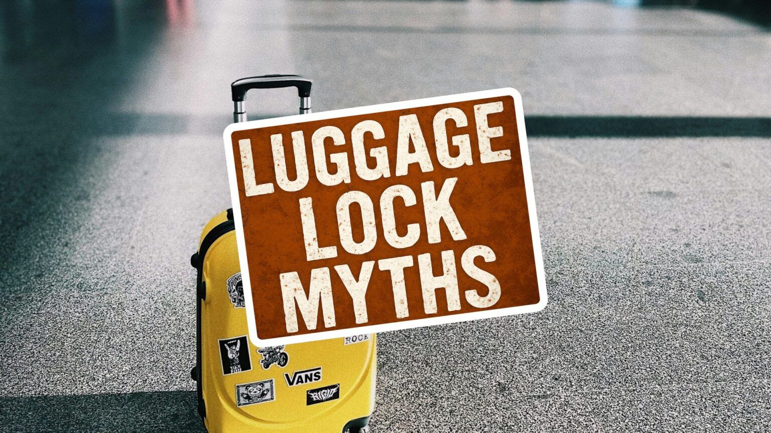 Luggage Lock Myths – Busted or Confirmed? TSA Travel Guide